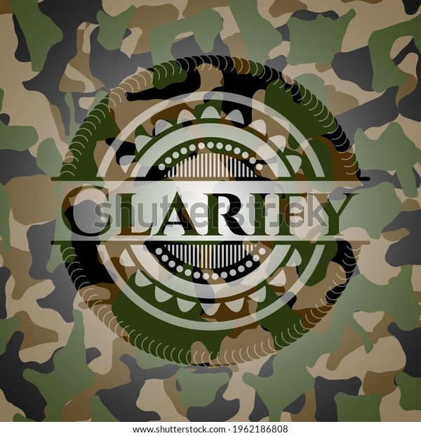 Clarify On Camouflage Texture Vector Illustration Stock Vector (Royalty ...
