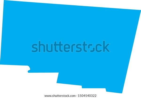 Clark County Map Ohio State Stock Vector (Royalty Free) 1504540322 ...