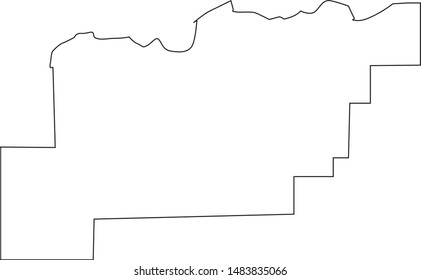Clark County Map State Idaho Stock Vector (Royalty Free) 1483835066 ...