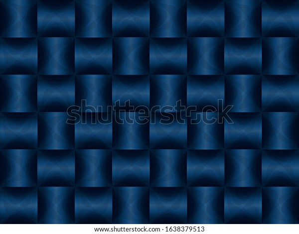 Classic Blue Color Square Seamless Background Stock Vector (Royalty ...