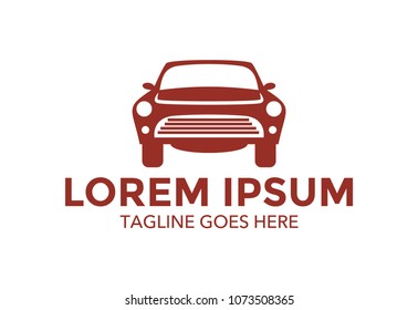 Happy Car Logo Design Template Vector Stock Vector (Royalty Free ...
