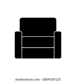 Classic Chair Vector Icon Front View Stock Vector (Royalty Free ...