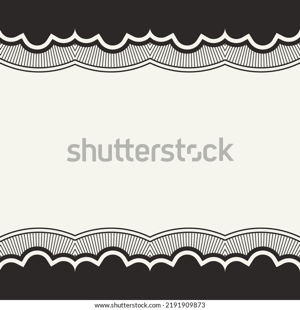 Classic Curve Cloud Framing Background Stock Vector (Royalty Free ...
