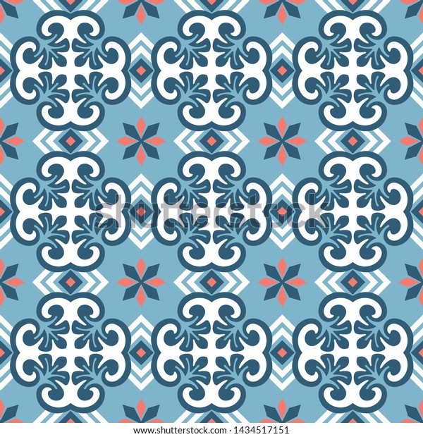 Classic Old European Decorative Pattern Background Stock Vector ...