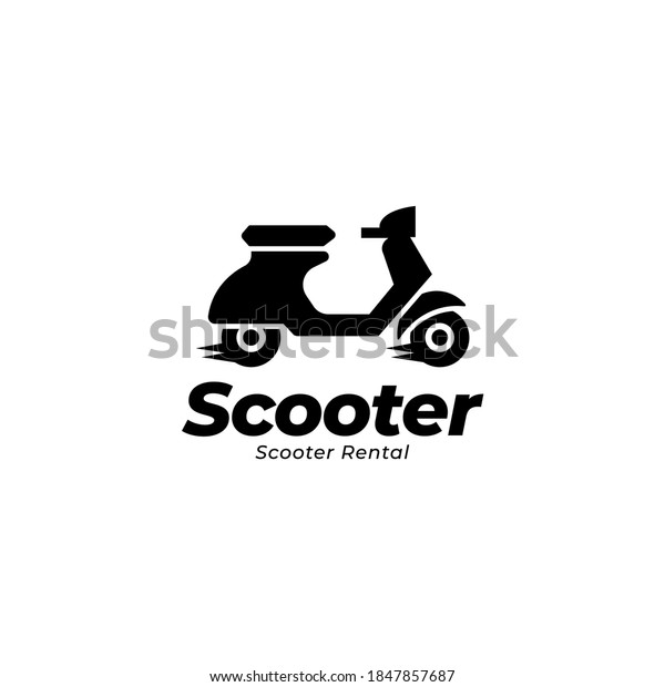 Classic Scooter Emblems Logo Icons Badges Stock Vector (Royalty Free ...
