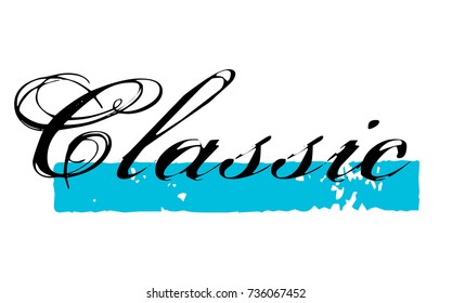 Classic Sticker Authentic Design Graphic Stamp Stock Vector (Royalty ...