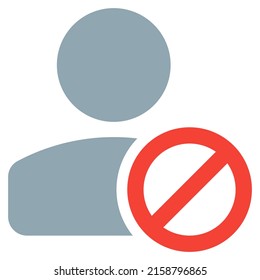 Classic User Blocked On Social Media Stock Vector (Royalty Free ...