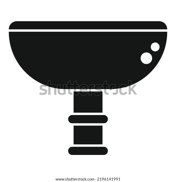 Classic Water Basin Icon Simple Vector Stock Vector (Royalty Free ...