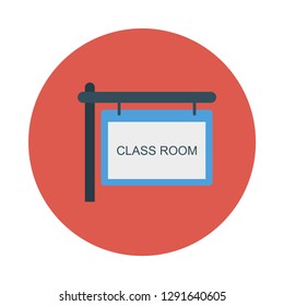 Classroom Signboard Board Stock Vector (Royalty Free) 1293491209 ...