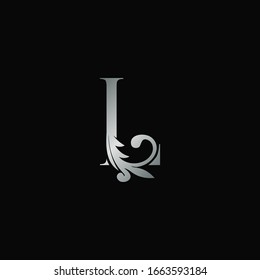 Classy Design Letter L Logo Symbol,: Stock-Vektorgrafik (Lizenzfrei ...