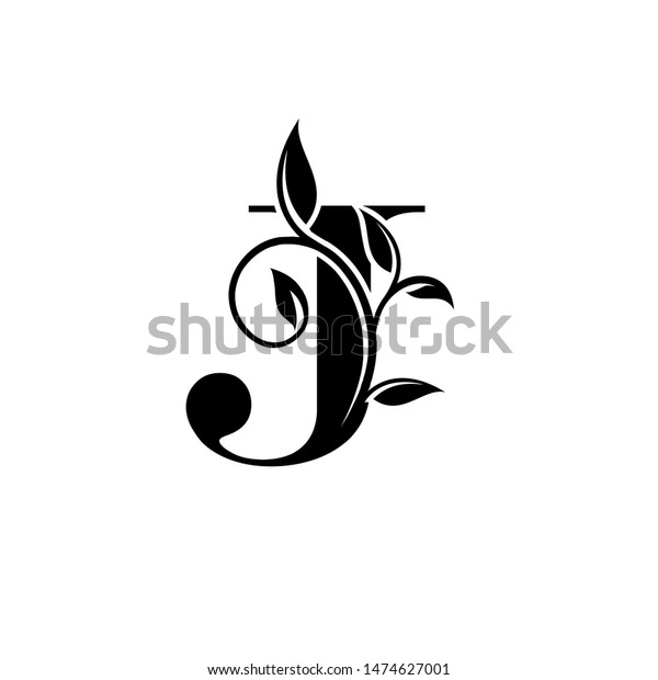 Classy J Letter Luxury Logo Letter 库存矢量图（免版税）1474627001 | Shutterstock