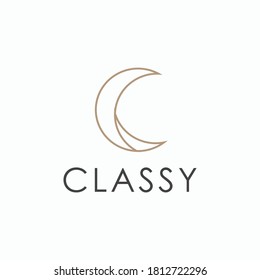Classy Logo Vector Minimalist Modern Stock Vector (Royalty Free ...