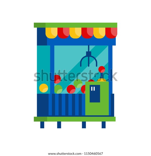 Claw Crane Game Machine Arcade Game Stock Vector (Royalty Free ...