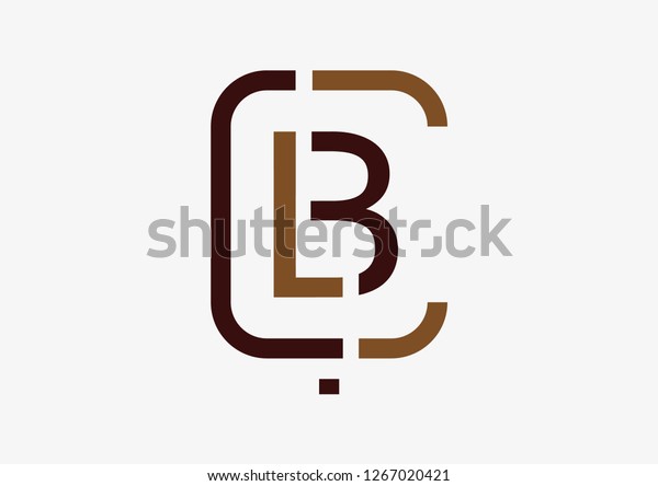 Clb Monogram Brown Logo Stock Vector (Royalty Free) 1267020421 ...