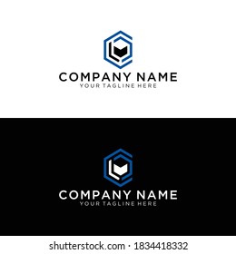 Clc Letter Logo Design Polygon Monogram: เวกเตอร์สต็อก (ปลอดค่า ...