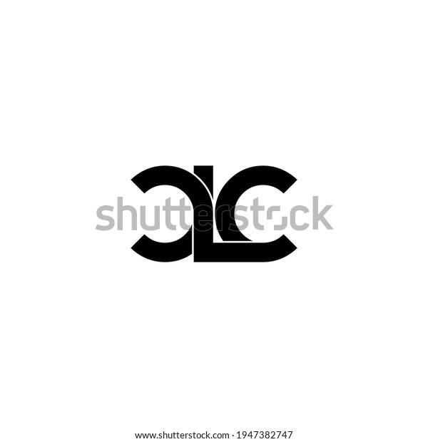 Clc Letter Original Monogram Logo Design Stock Vector (Royalty Free ...