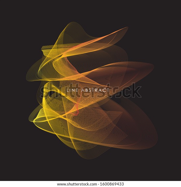 Clean Blend Outline Abstract Background Stock Vector (Royalty Free ...