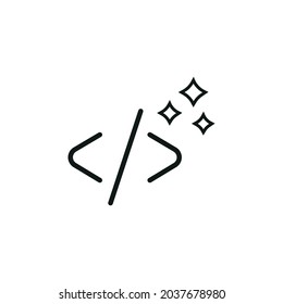 7,111 Clean code icon Images, Stock Photos & Vectors | Shutterstock