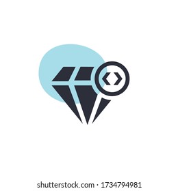 Clean Code Modern Icon Pictogram Stock Vector (Royalty Free) 1734794981 ...