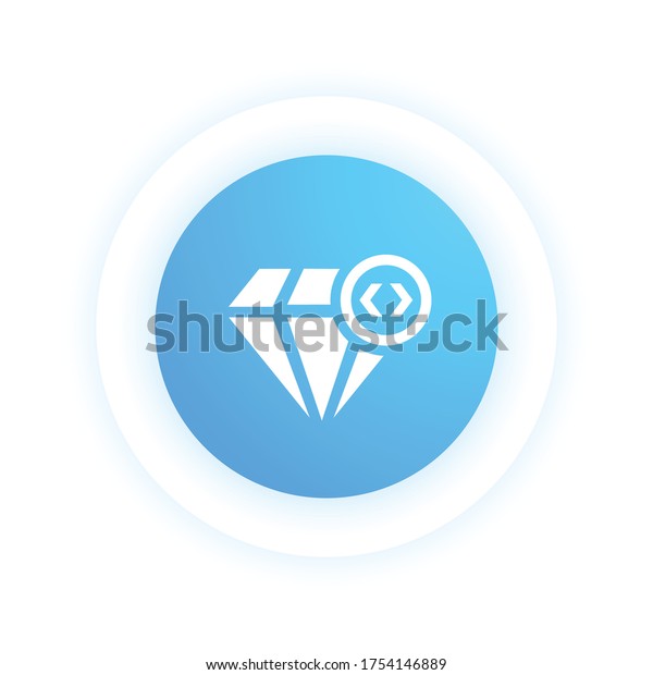Clean Code Modern Icon Pictogram Stock Vector (Royalty Free) 1754146889 ...