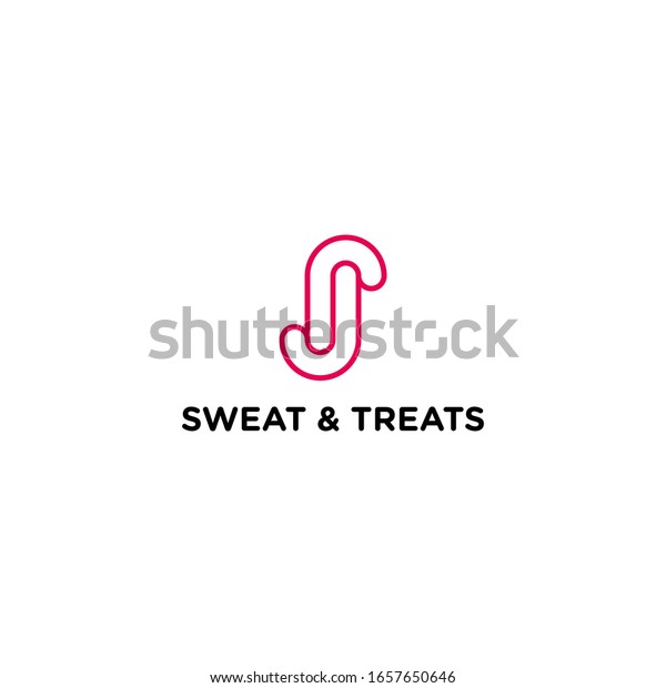 Clean Line Modern Logo Design Letter Stock Vector (Royalty Free ...