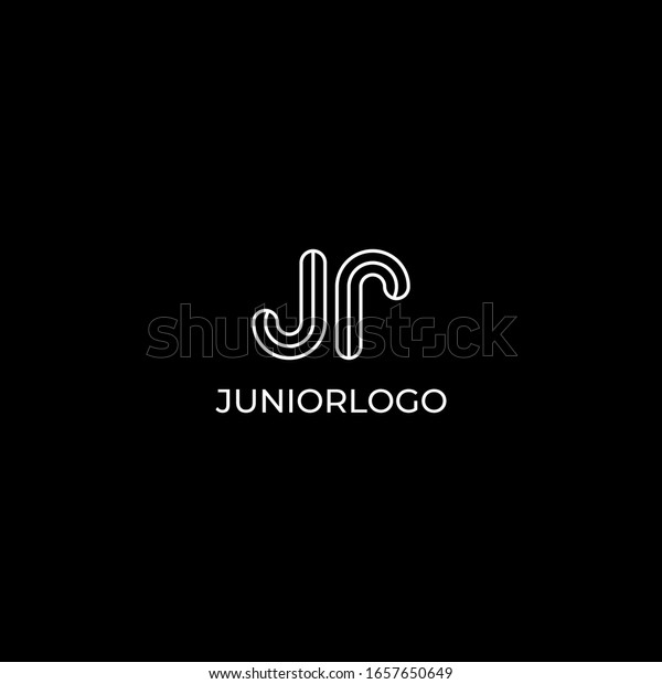 Clean Line Modern Logo Design Letter Stock Vector (Royalty Free ...