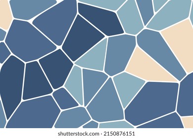 Clean Modern Broken Shapes Geometric Illustration Stock Vector (Royalty ...