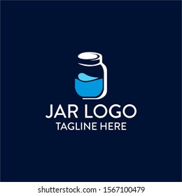 Clean Simple Jar Logo Icon Vector Stock Vector (Royalty Free ...