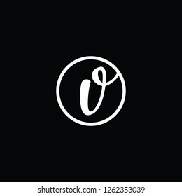 Clean V Logo Stock Vector (Royalty Free) 1262353216 | Shutterstock