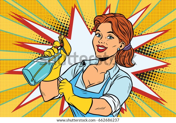 805 Cleaner Pop Art Images, Stock Photos & Vectors | Shutterstock