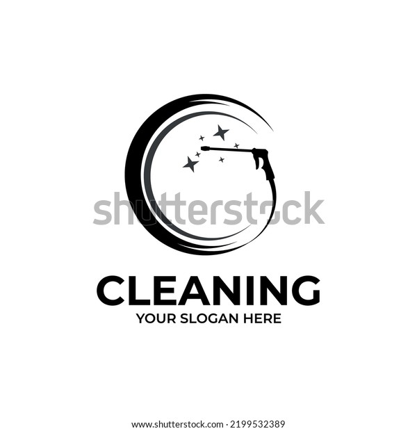 Cleaning Clean Service Logo Creative Cleaning Stock Vector (Royalty ...