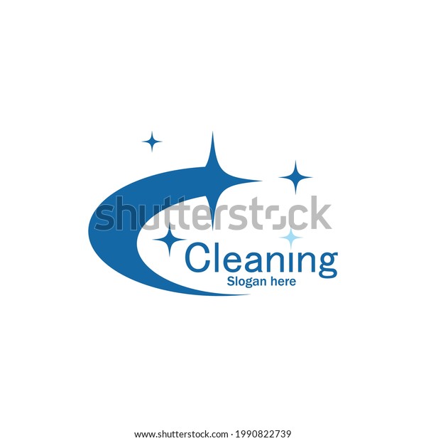 Cleaning Logo Symbol Ilustration Vector Template Stock Vector (Royalty ...