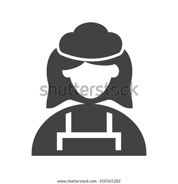 Cleaning Maid Service Icon Vector Image Stock Vector (Royalty Free ...