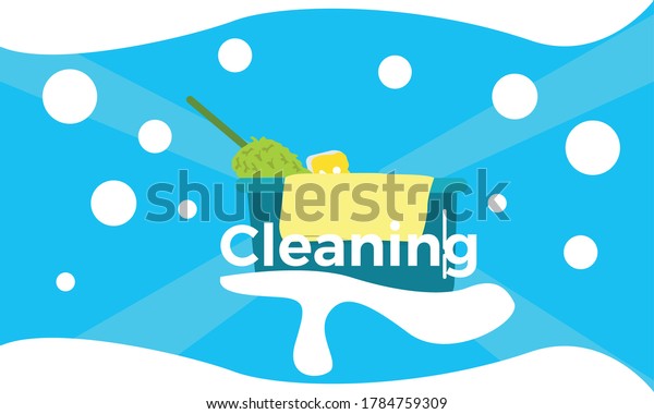 Cleaning Products Poster Hygiene Cleaning Poster Stock Vector (Royalty ...