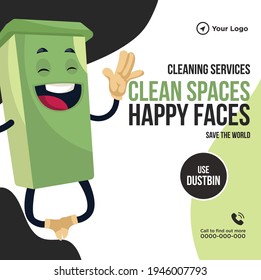 Cleaning Services Keep Your City Clean Stock Vector (Royalty Free ...