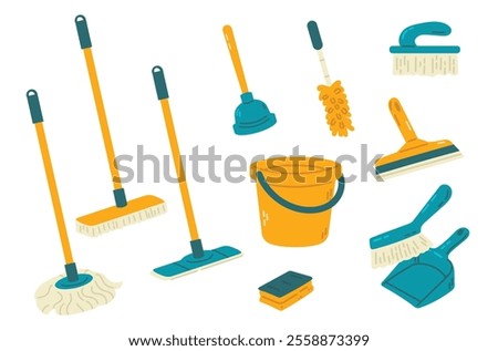 Cleaning Supplies Clipart | Free download on ClipArtMag
