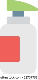 Cleanser Vector Illustration On Transparent Background: เวกเตอร์สต็อก ...