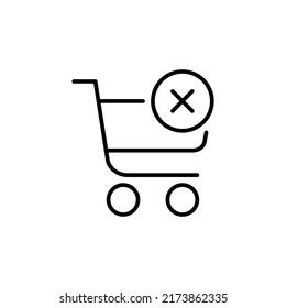 1,298 Clear shopping cart icon Images, Stock Photos & Vectors ...