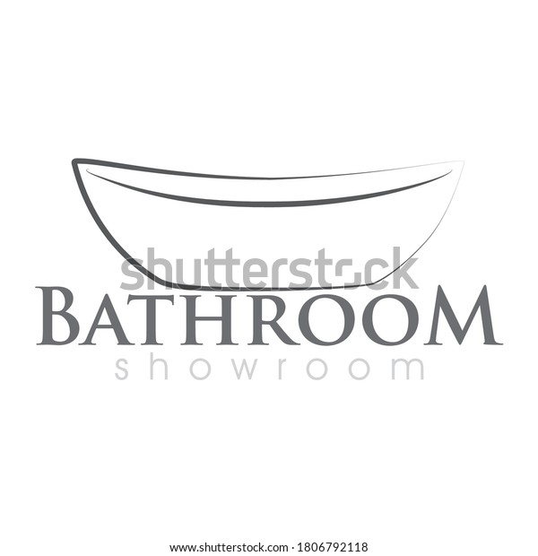 Clear Simple Sanitary Ware Showroom Logo: เวกเตอร์สต็อก (ปลอดค่า ...