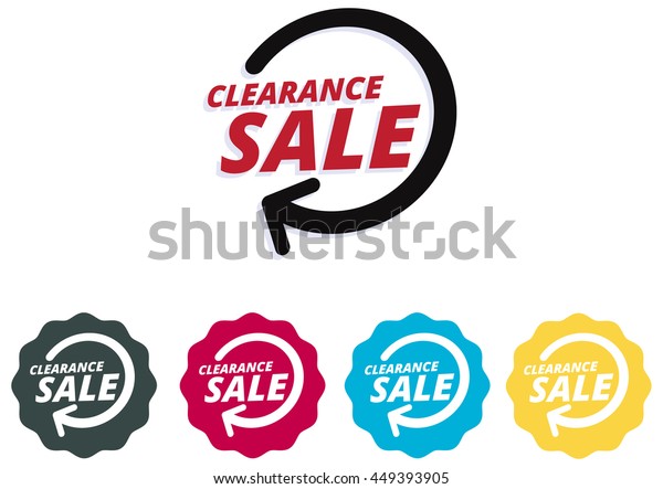 Clearance Sale Icon 스톡 벡터(로열티 프리) 449393905