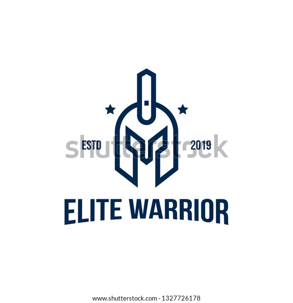 Clever Elite Warrior Logo Icon Vector Stock Vector (Royalty Free ...