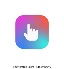 Click App Icon Stock Vector (Royalty Free) 1156980640 | Shutterstock