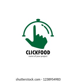 Click Food Logo Stock Vector (Royalty Free) 1238954983 | Shutterstock