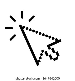 Click Icon Cursor Symbol Icon Mouse Stock Vector (Royalty Free ...