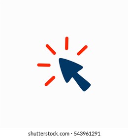 Click Logo Design Click Illustration Stock Vector (Royalty Free ...