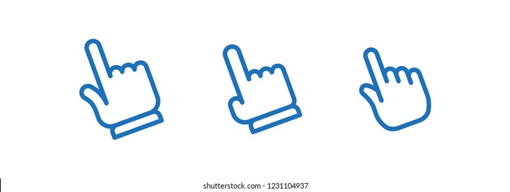 Finger Touch Vector Icon Stock Vector (Royalty Free) 256995499 Finger Touch Vector Icon Stock Vector (Royalty Free) 256995499