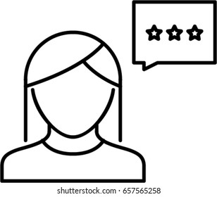 Review Outline Icon Stock Vector (Royalty Free) 458621563 | Shutterstock