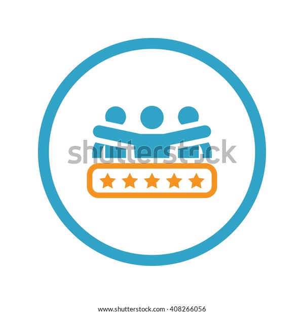 Client Satisfaction Icon Business Finance Concept Stock Vector (Royalty ...