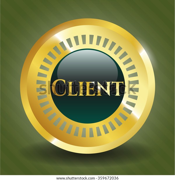 Client Shiny Badge Stock Vector (Royalty Free) 359672036 | Shutterstock
