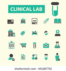 Clinical Lab Icons: เวกเตอร์สต็อก (ปลอดค่าลิขสิทธิ์) 401868517 ...